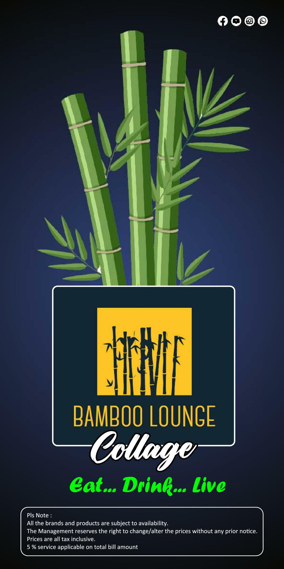 Bamboo Menu